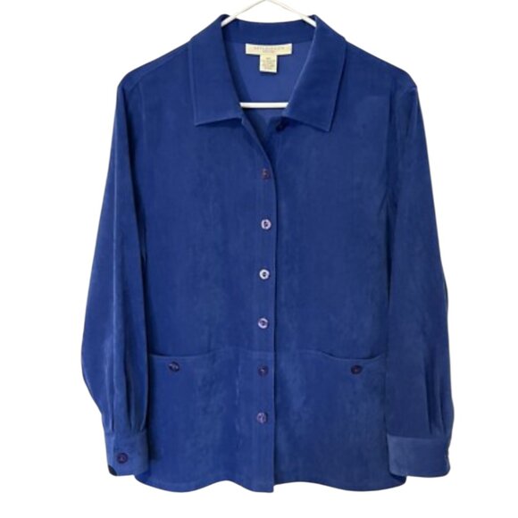 Appleseed's | Jackets & Coats | Appleseeds Womens Blue Soft Material ...
